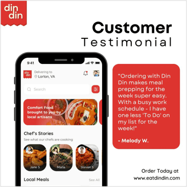 Chef Prepared Meals Delivered to Your Door | Eat Din Din